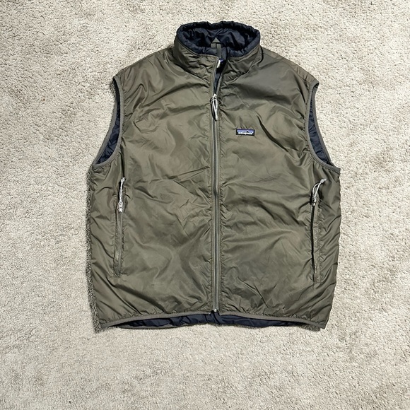 Patagonia | Jackets & Coats | Vintage Patagonia Mens Olive Green Puffer ...